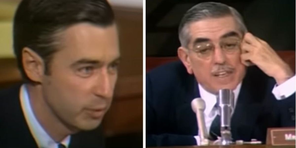 Epic video of Mister Rogers addressing congress resurfaces - Upworthy