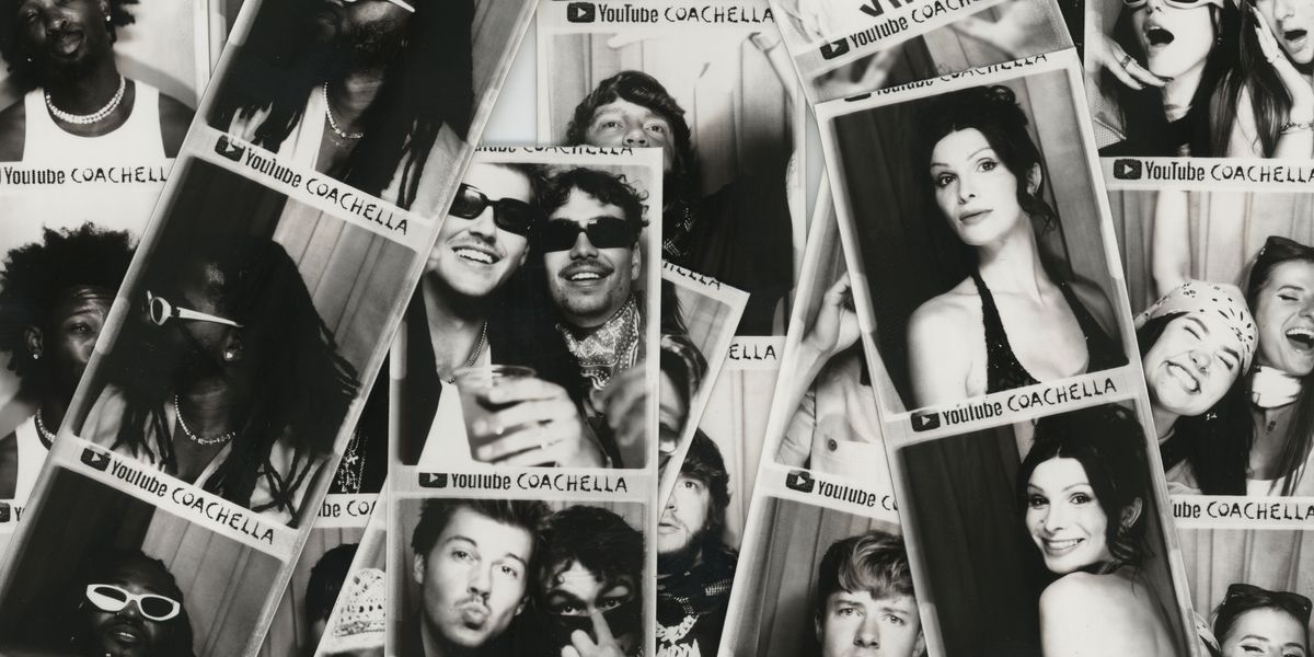 Coachella Booth By Bryant YouTube Photobooth - PAPER Magazine