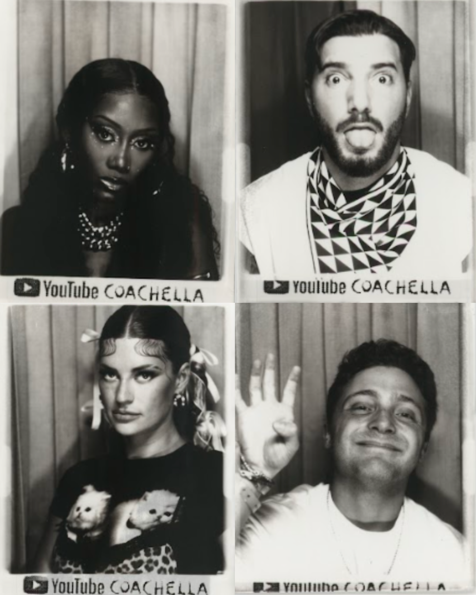 Coachella Booth By Bryant YouTube Photobooth - PAPER Magazine