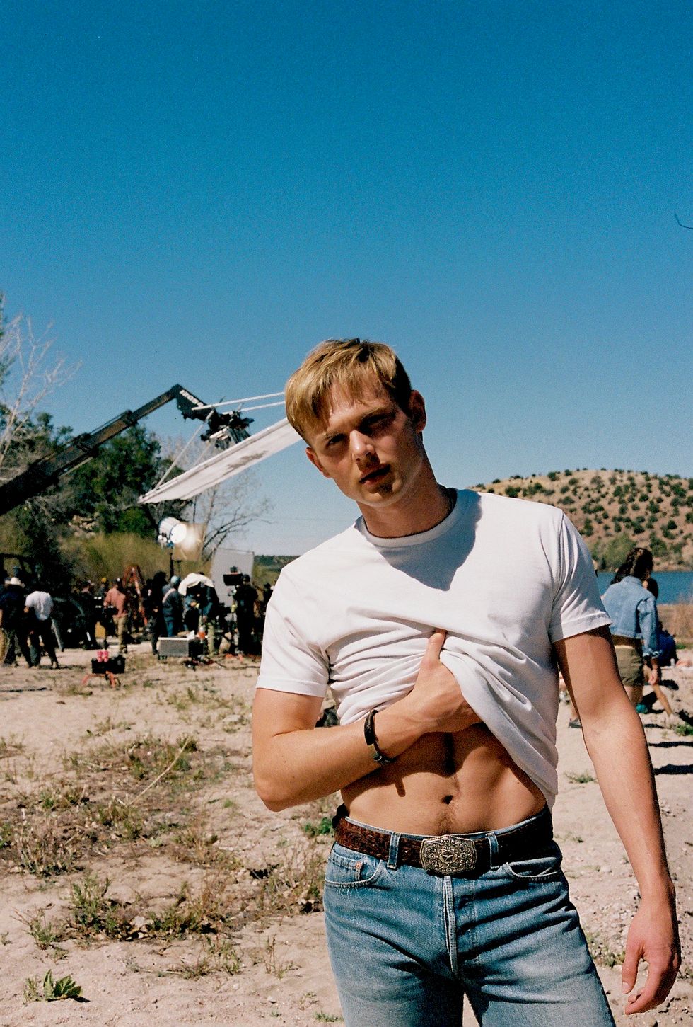 Garrett Wareing Takes Us to the Set of 'Ransom Canyon' - PAPER Magazine