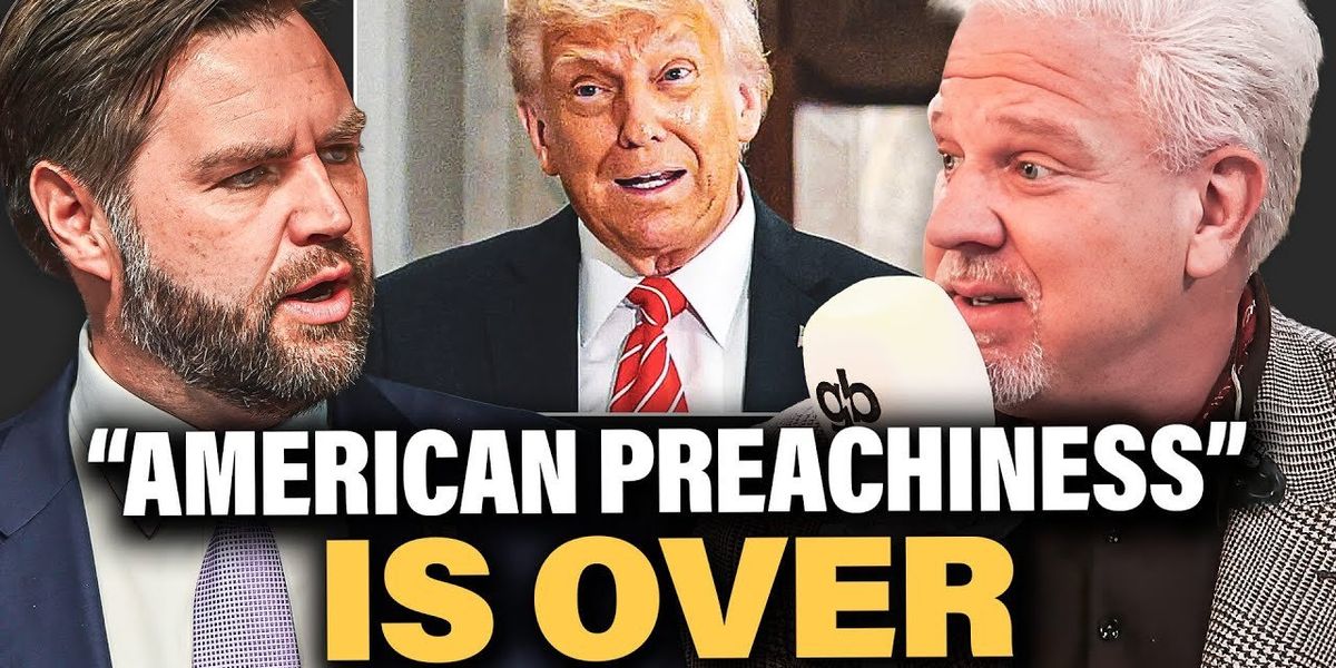 JD Vance: America is DONE Telling Other Countries How to Live - Glenn Beck