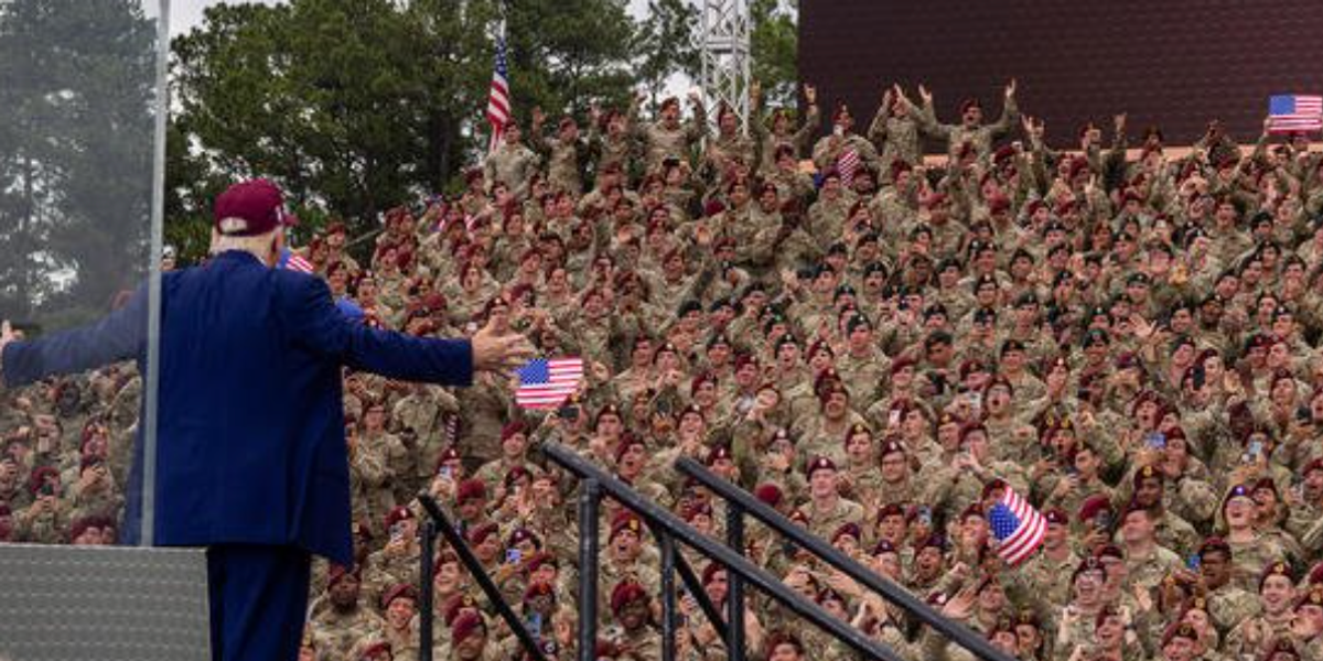 Veterans Blast Trump Over 'Politicized' Military Event At Fort Bragg ...