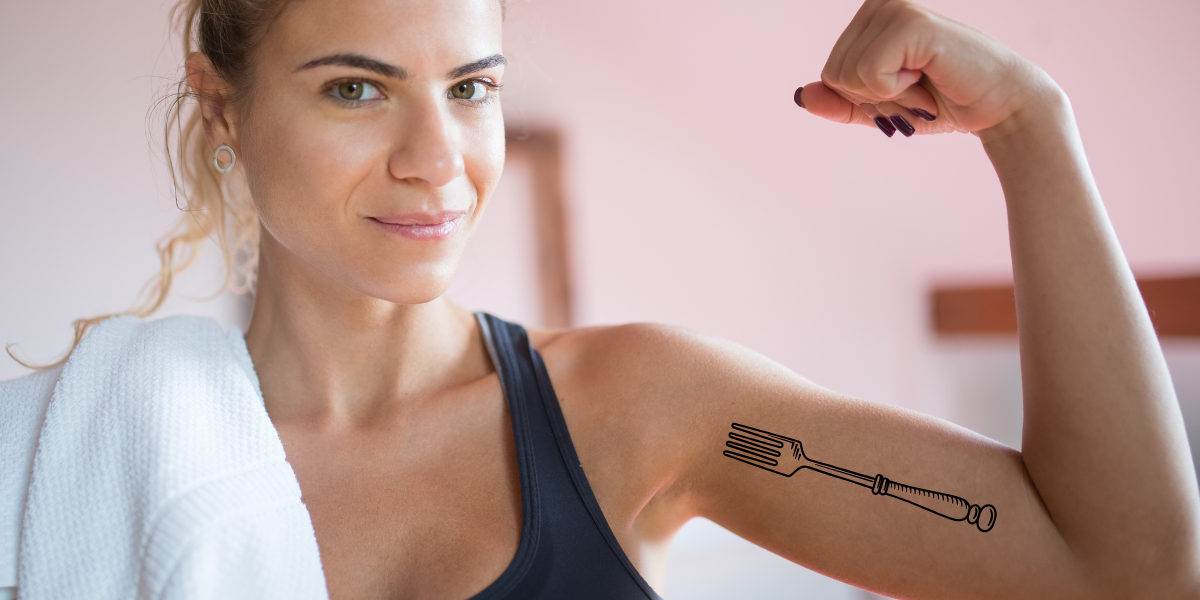 People keep noticing these strange fork tattoos in public. Here's the ...