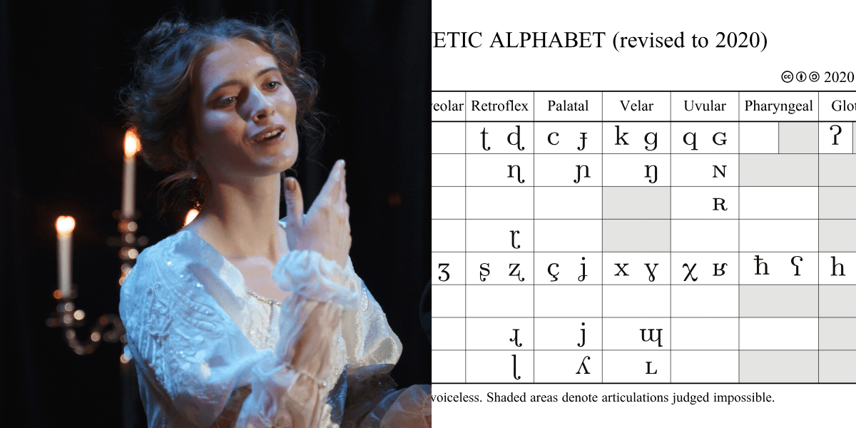 The secret alphabet actors use that lets you pronounce any word in any ...
