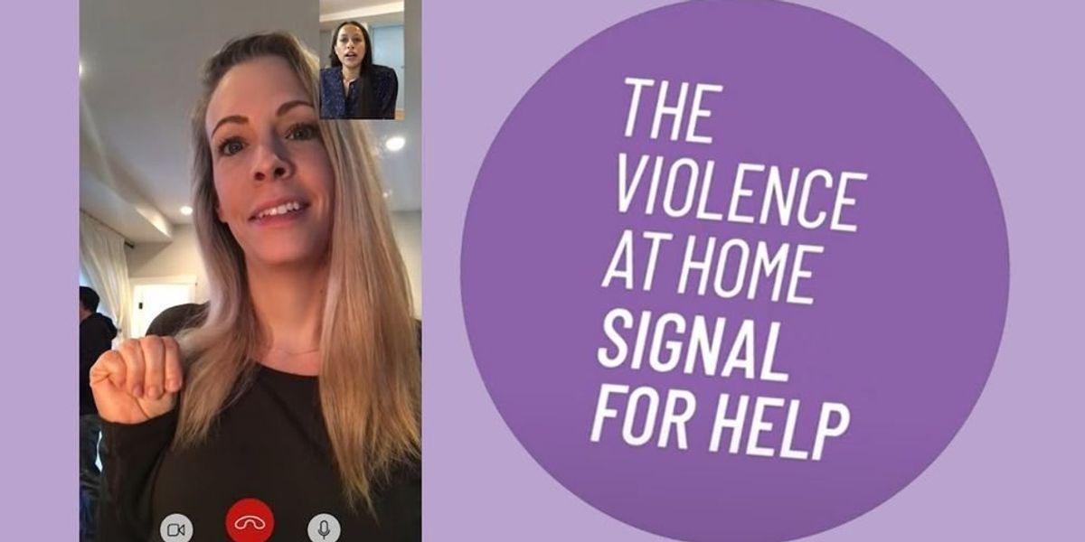 Learn the international hand signal for help. It's simple. - Upworthy