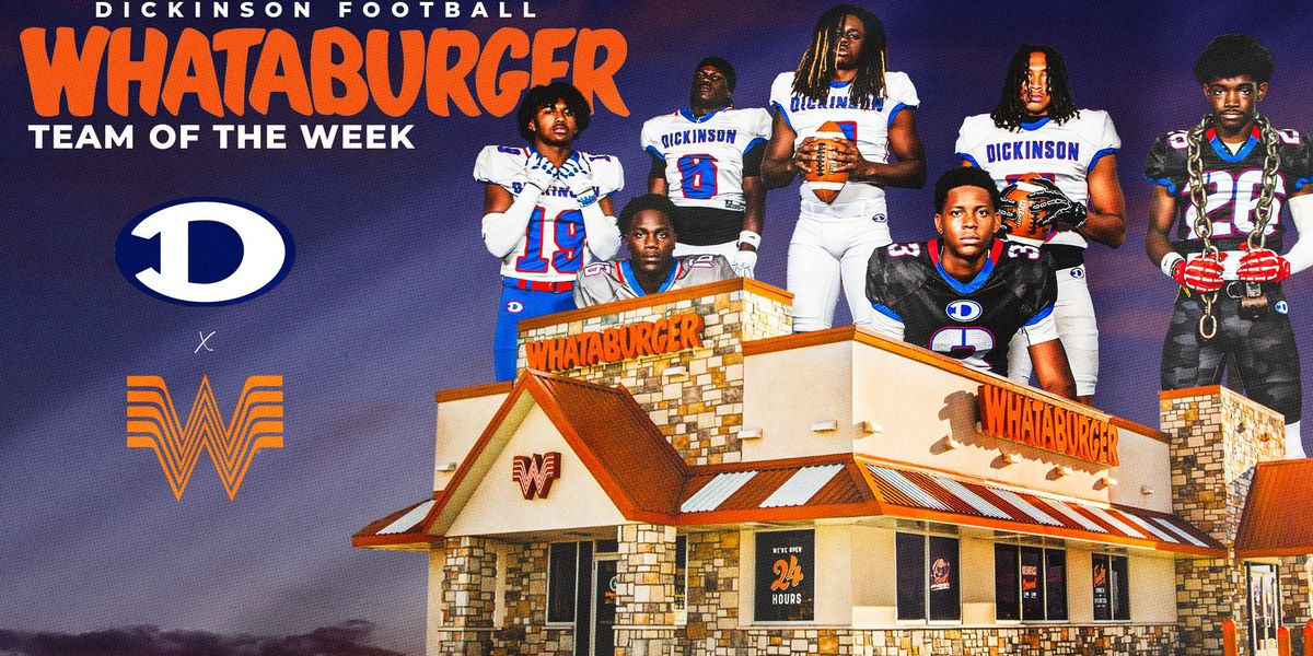 Whataburger Team of the Week: Dickinson FB puts an exclamation point on ...