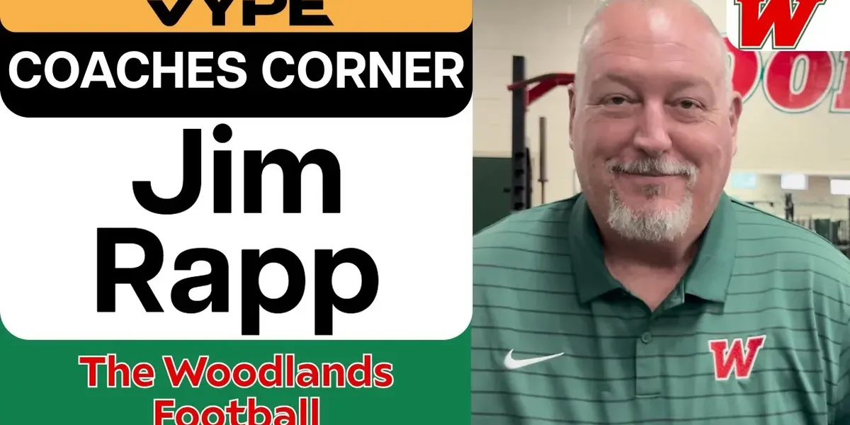 VYPE Coaches Corner | The Woodlands High School Football Coach Jim Rapp ...