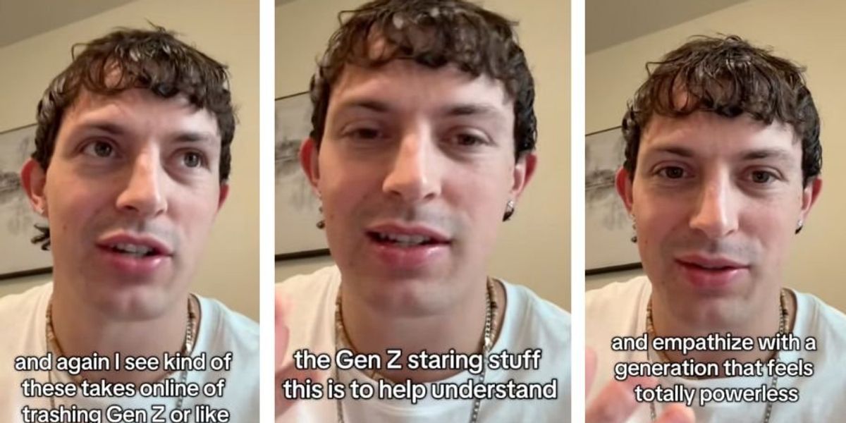 Therapist praised for his empathetic assessment on why Gen-Z seems so ...