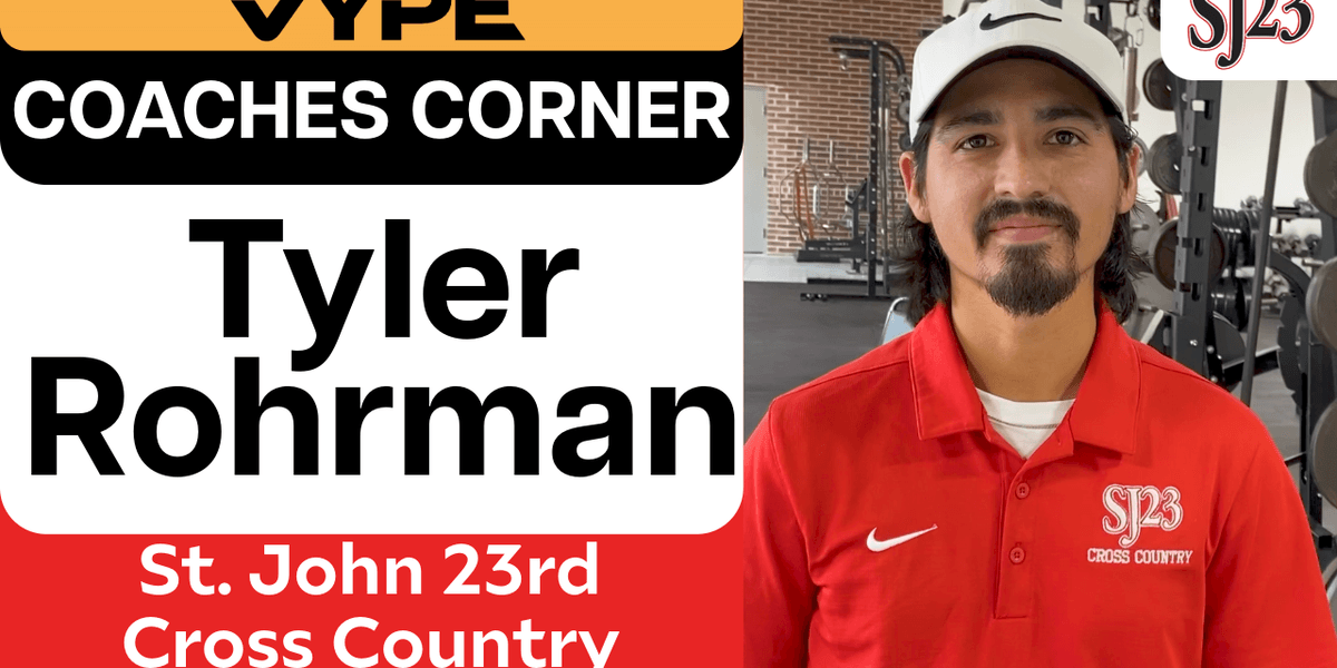 VYPE Coaches Corner: St. John XXIII Cross Country Coach Tyler Rohrman ...