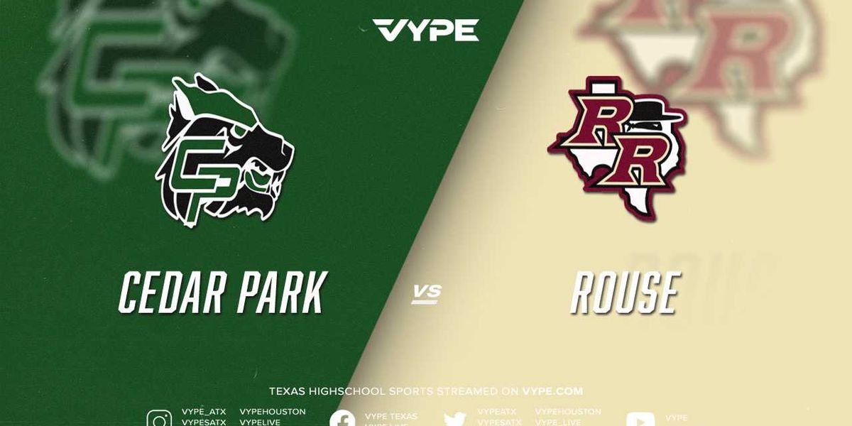 6:30PM - Volleyball: Cedar Park vs. Rouse - VYPE
