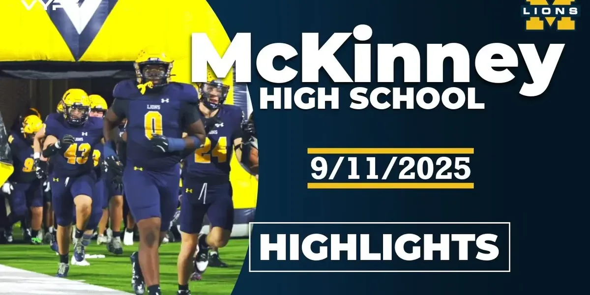 VYPE Highlights | McKinney Lions vs Plano Wildcats Football - VYPE