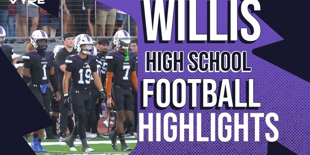 VYPE Highlights | Willis Wildkats vs The Woodlands Football Highlights ...