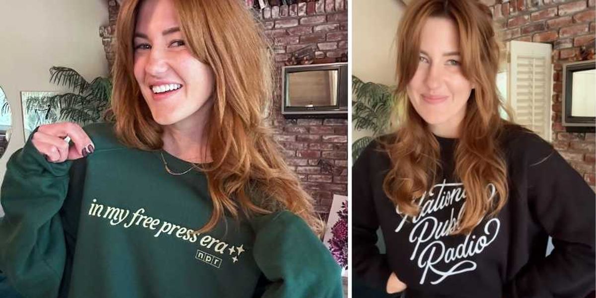Woman on a mission to save NPR one crop top at a time - Upworthy
