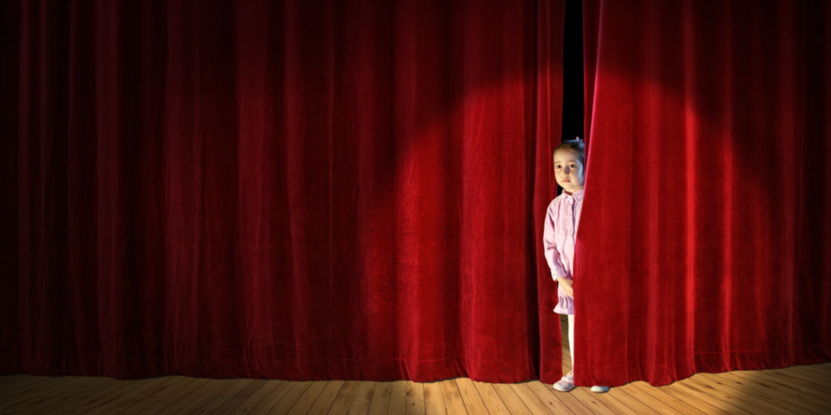 A little girl entered a talent show without telling her mom and ...