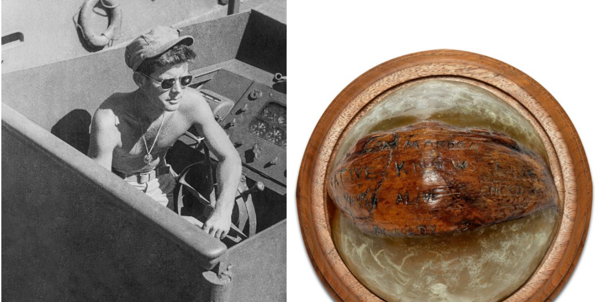 The true story of how a coconut saved JFK's life during WWII - Upworthy