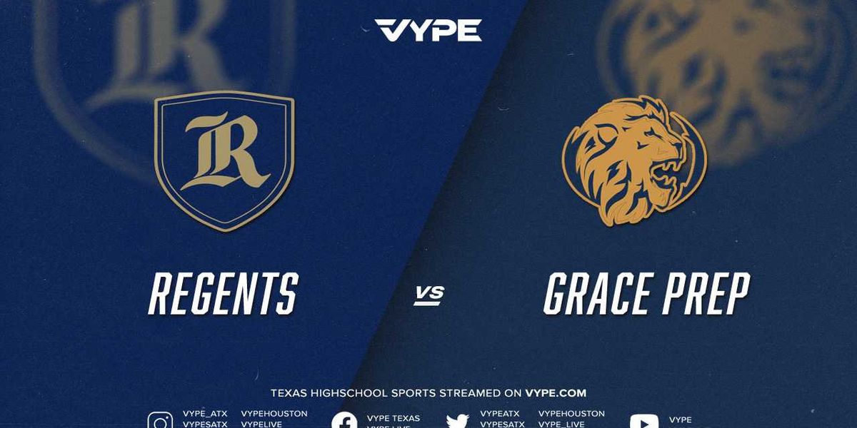 1PM - Football: Regents vs. Grace Prep - VYPE