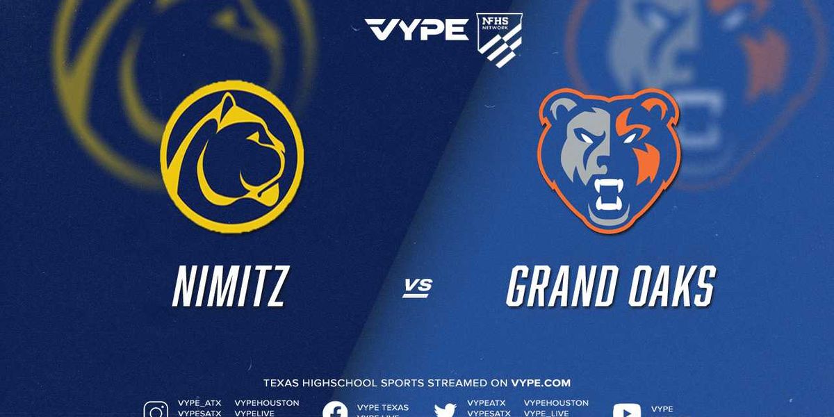 7PM | NFHS – 6A D2 Football Bi-district: Nimitz vs. Grand Oaks - VYPE
