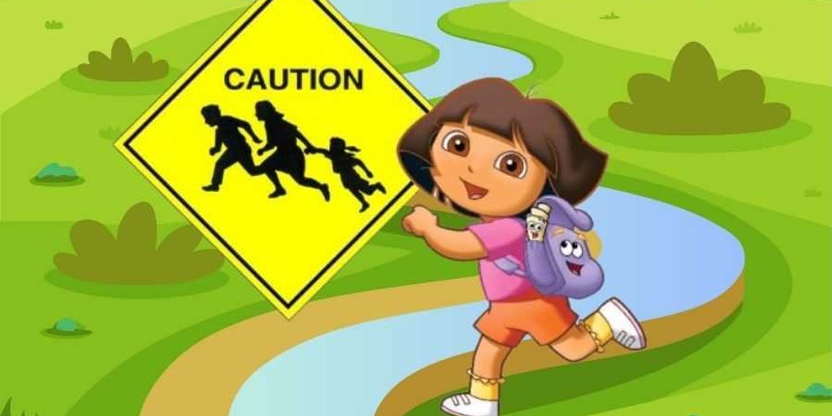 'Dora the Explorer' is likely blind according to child's observation ...