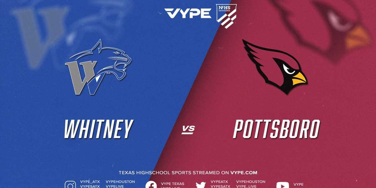 7PM | NFHS – 3A D1 Football Reg. II Semifinal.: Whitney vs. Pottsboro ...