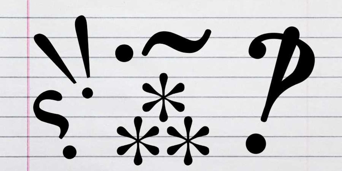 16 punctuation marks that we should definitely bring back - Upworthy