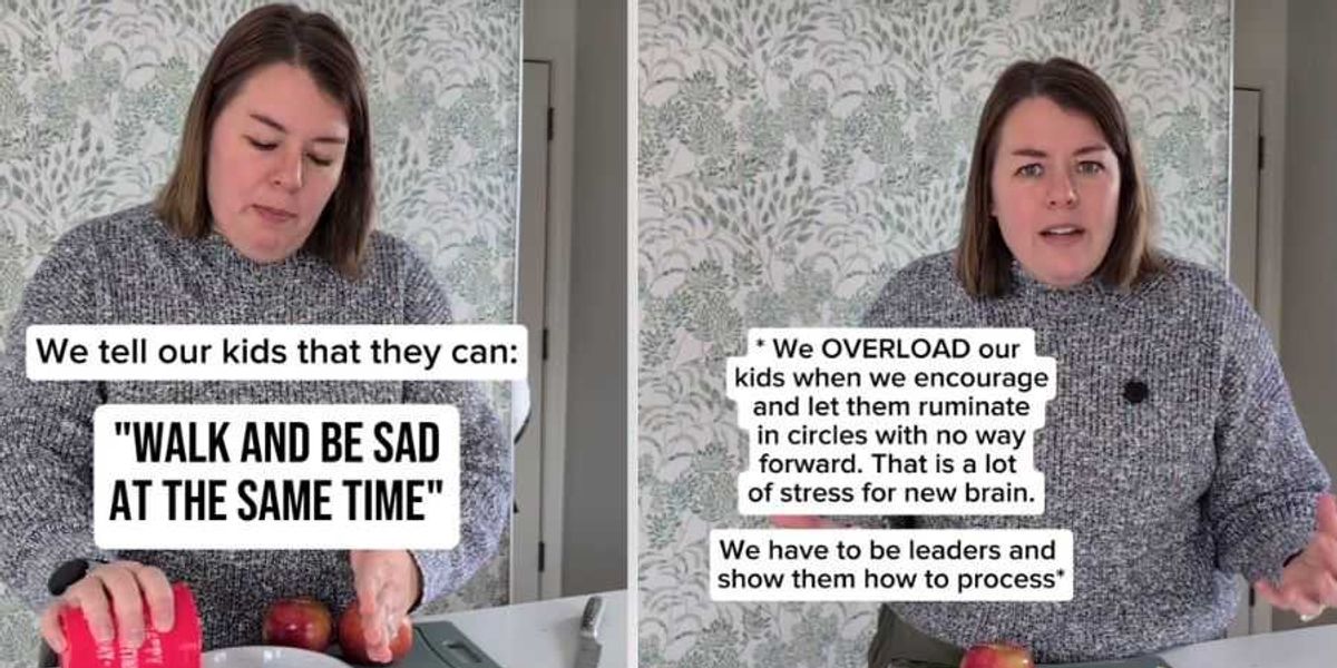 Mom teaches her kids resilliance using the simple but powerful 'walk ...