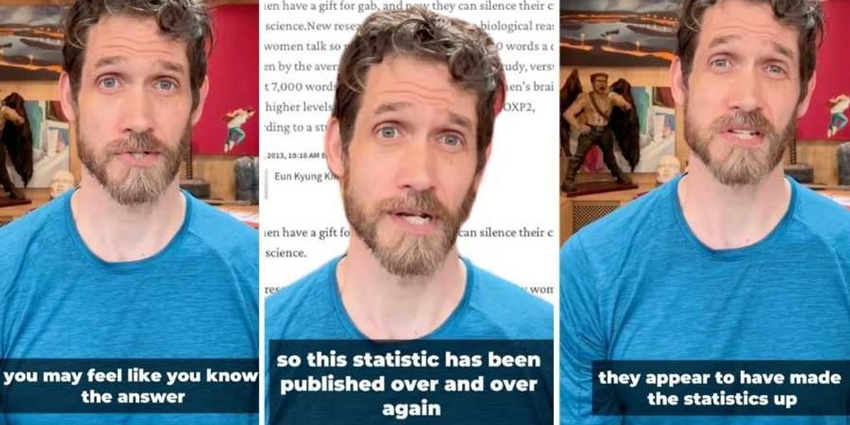 Dialect coach expertly debunks the age-old myth that women talk more ...