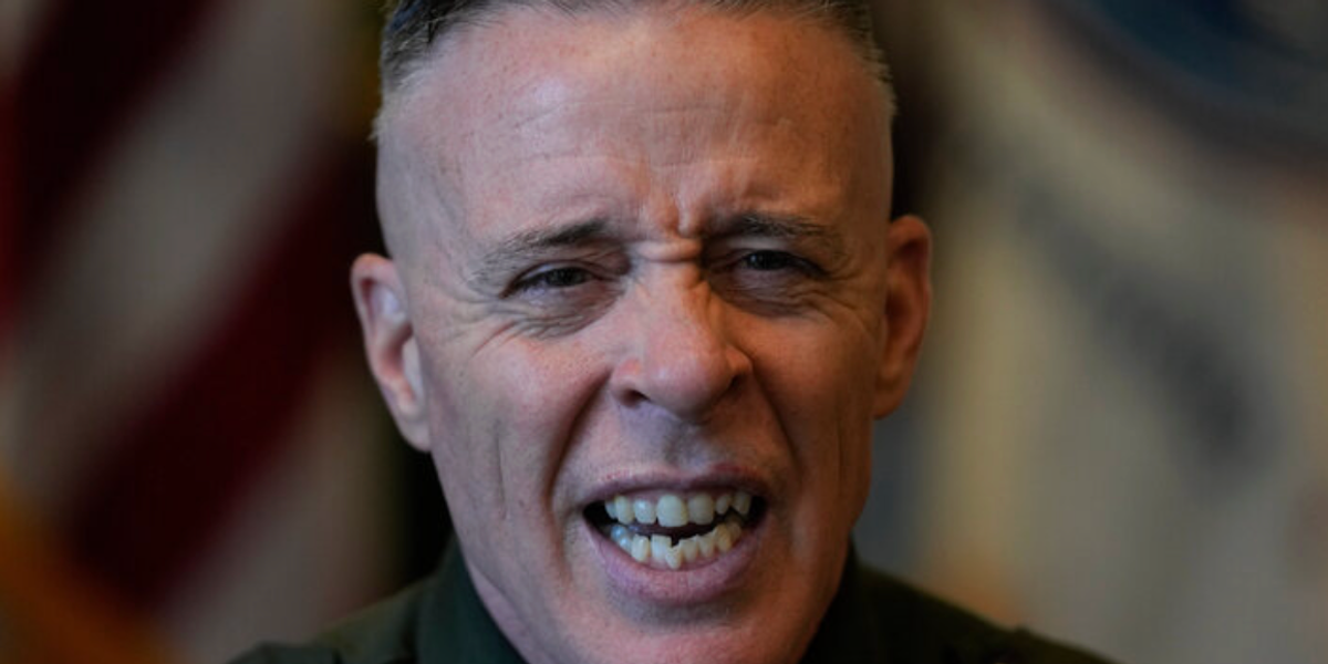 Furious Protesters Disrupt Border Patrol Chief Bovino's 'Potty Break ...