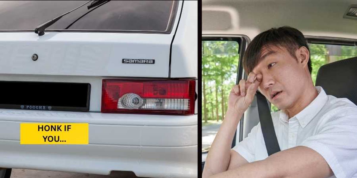 The 'honk if you…' bumper sticker sparks spirited debate about what ...
