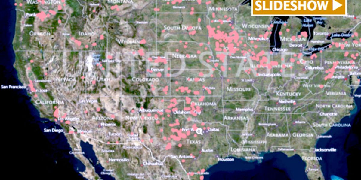 Interactive Map Shows All 47,000 Wind Turbines in the U.S. - EcoWatch