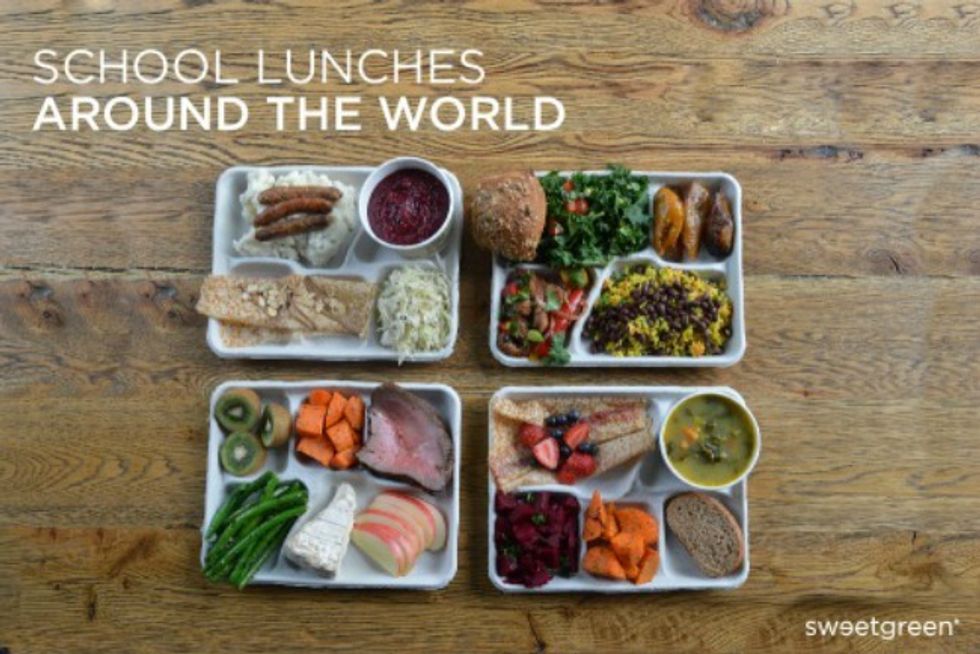 Striking Photos Show What Kids Around the World Eat for Lunch - EcoWatch