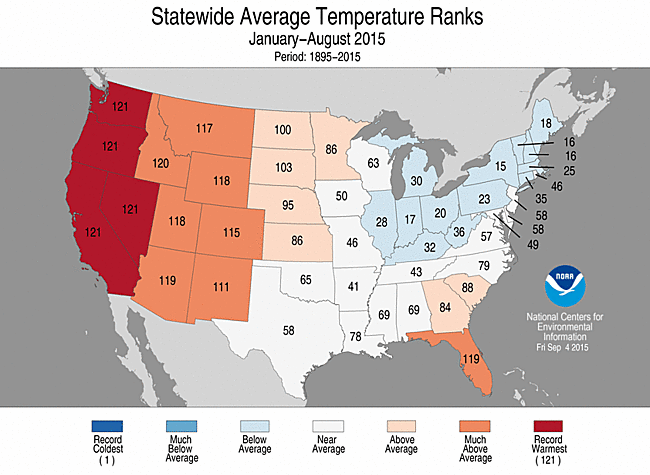 4 States Likely to See the Hottest Year Ever - EcoWatch