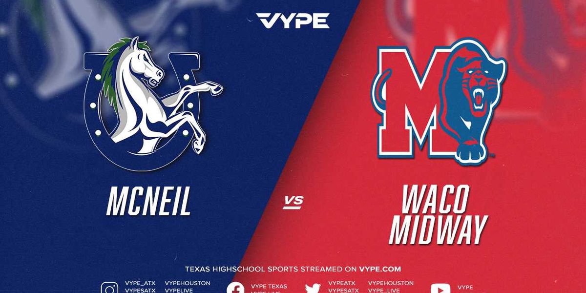 11AM - CenTex 1st Pitch Tournament | Baseball: McNeil vs. Waco Midway ...