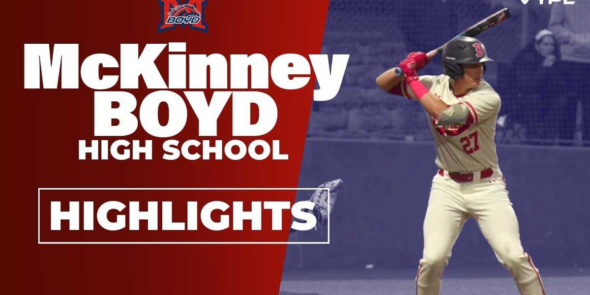 VYPE HIGHLIGHTS | McKinney Boyd Broncos vs Plano West Wolves Baseball ...