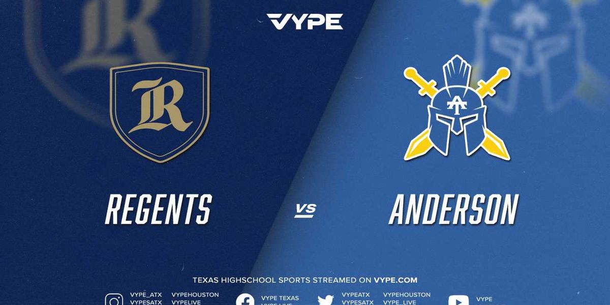 6:30PM - Girls Lacrosse: Regents vs. Anderson - VYPE