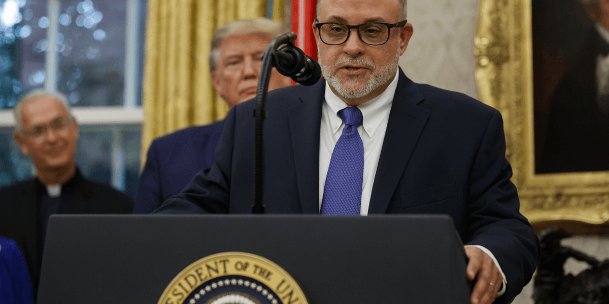 Trump Says 'Watch Mark Levin' As Fox Host Urged US Troops To Seize Iran ...