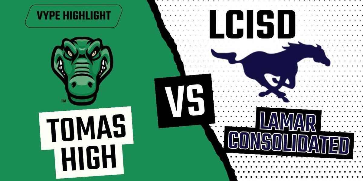VYPE HIGHLIGHTS | Tomas Gators vs Lamar Consolidated Mustangs Baseball ...
