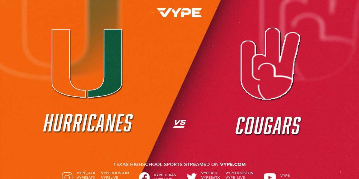 4PM - POLL Pee Wee Championship: Hurricanes vs. Cougars - VYPE