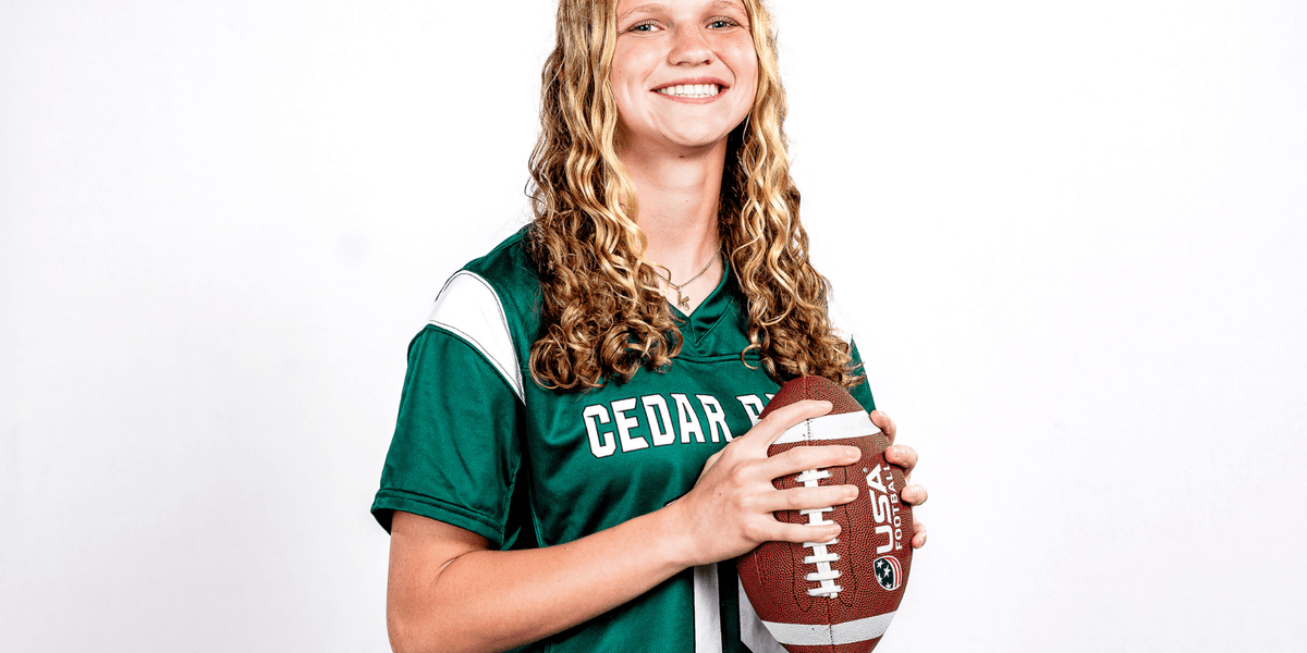 VYPE SPOTLIGHT | Cedar Park Flag Football's Kaitlyn Reynolds - VYPE