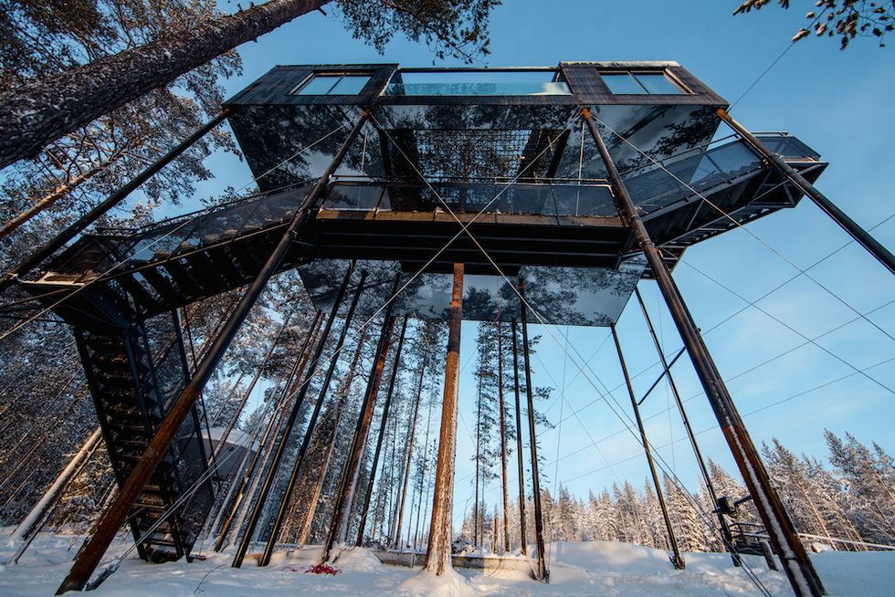 This Snøhetta-Designed, Glass Hotel Room in Sweden Is Everything - 7x7 ...