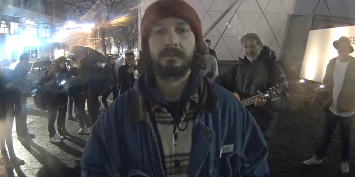 Shia LaBeouf's Livestream Goes Offline Yet Again - PAPER Magazine