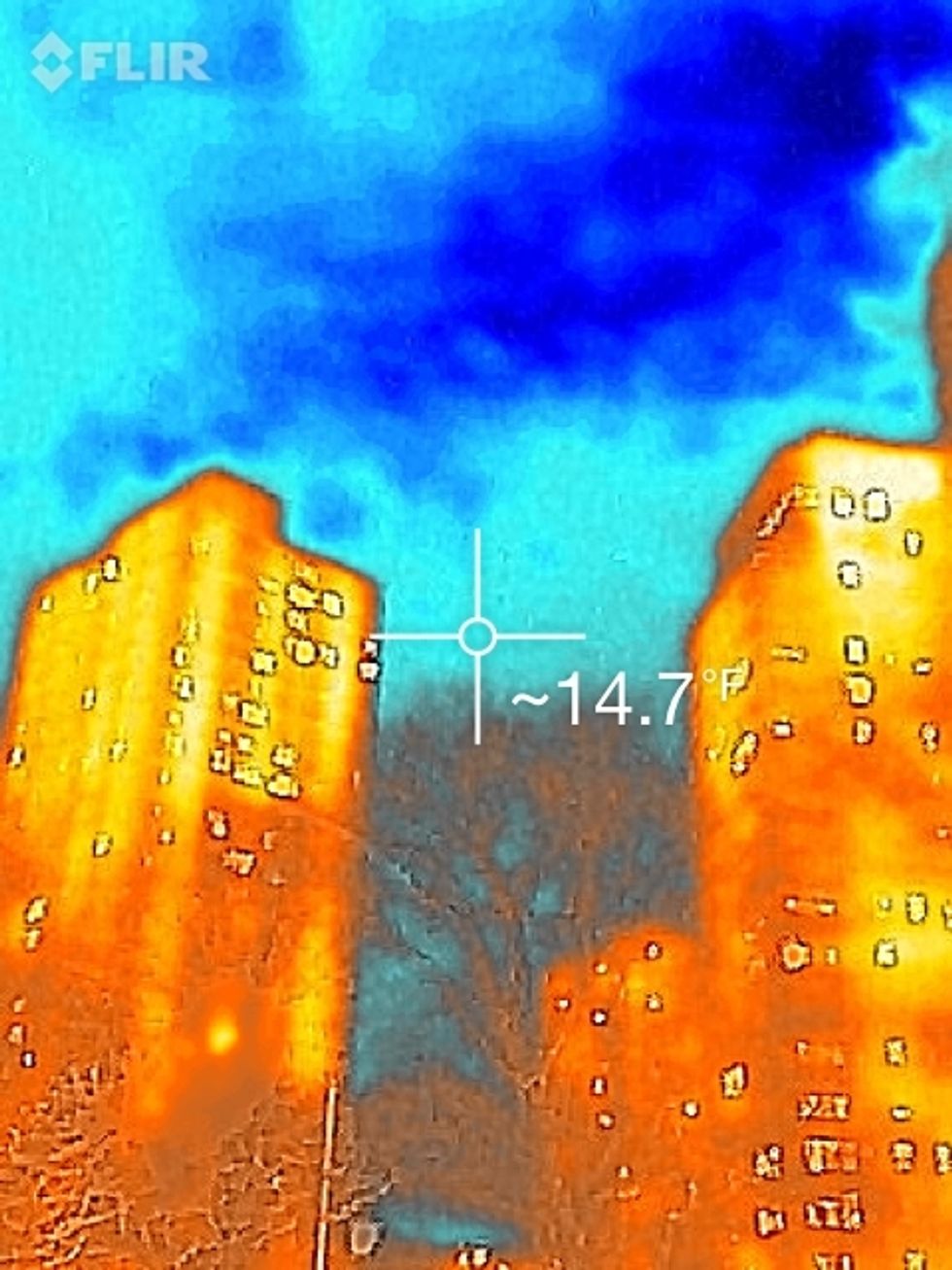 Review: Flir One thermal imaging camera in a New York storm - Gearbrain