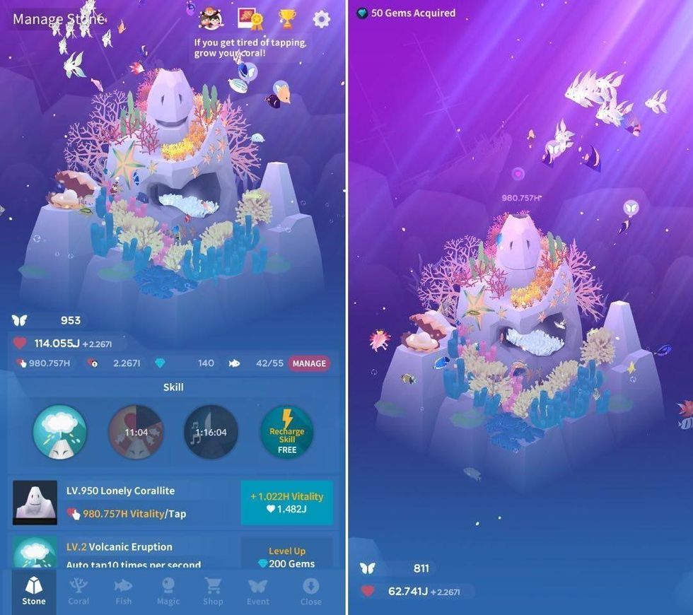 Review: Tap Tap Fish VR app lets you swim with the fishes - Gearbrain