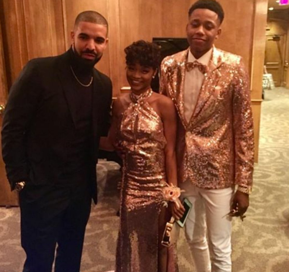 Drake Went to Prom with His Cousin and Made Her Actual Date Miserable ...