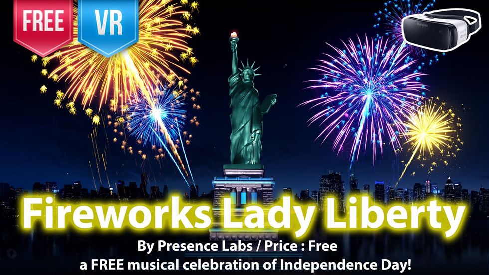 Virtual Reality Fireworks Apps for the Fourth of July - Gearbrain