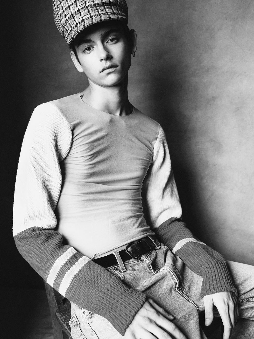 Portraits of the Models as Young Artists - PAPER Magazine