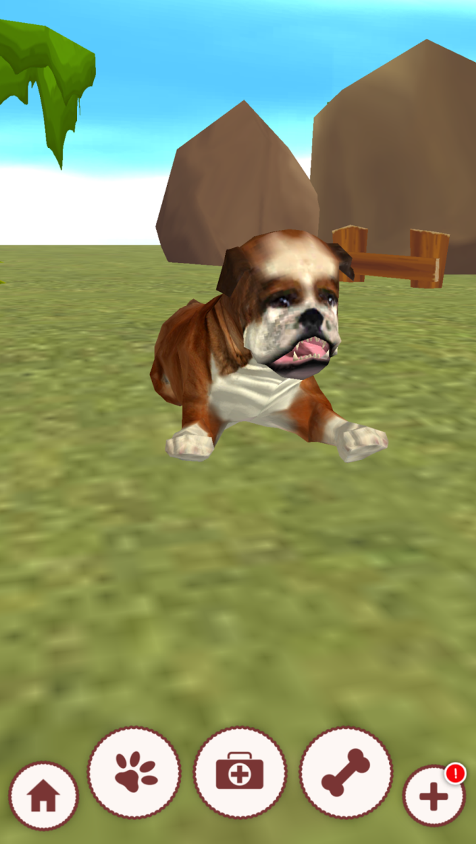 Virtual pet app for Android review of Puppy Dog 3D - Gearbrain