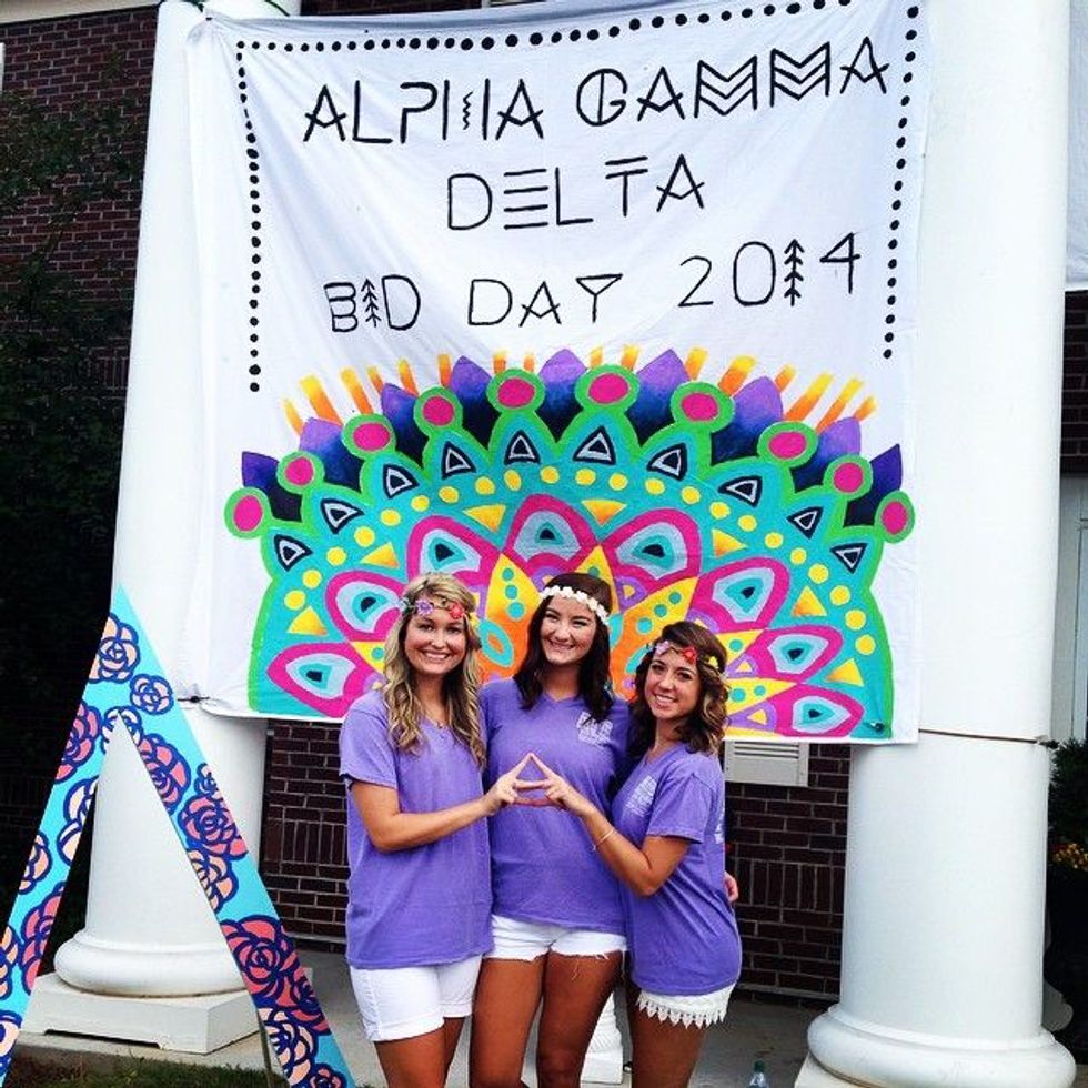 Sorority Girl 101: Banner Making