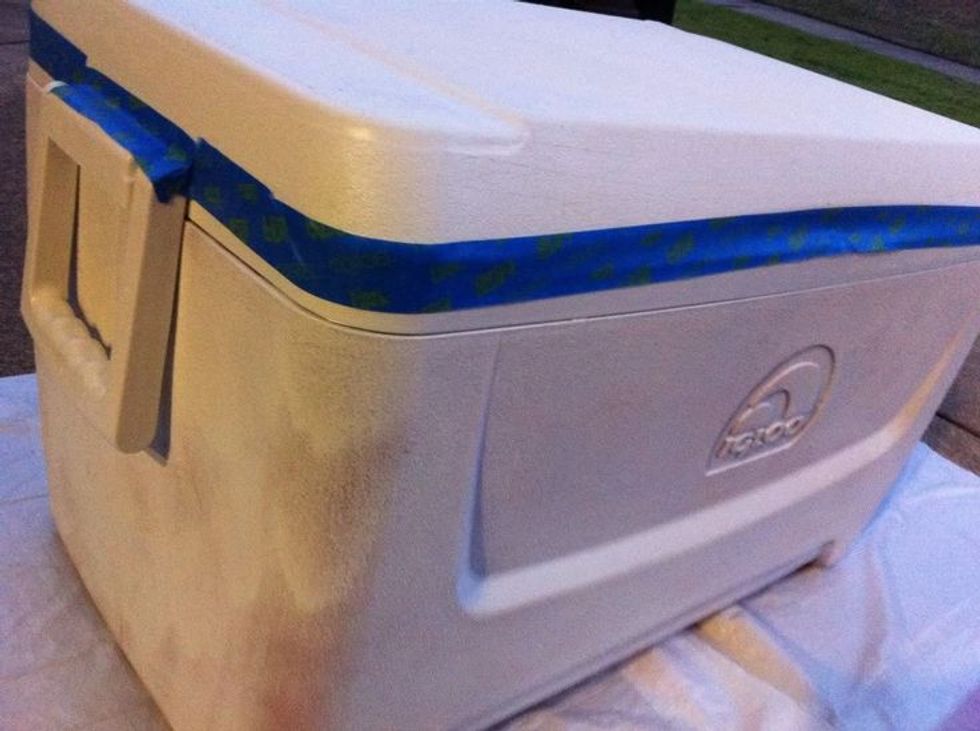 Tips and Tricks to Painting Coolers