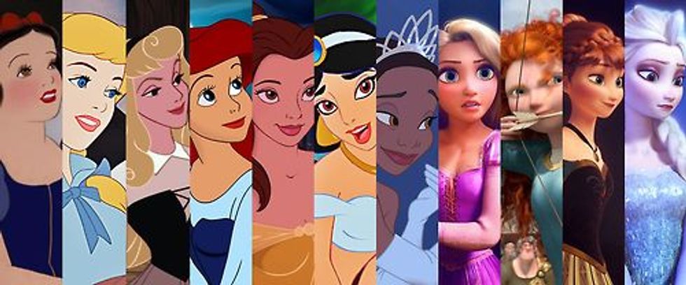 The Evolution Of Disney Princesses