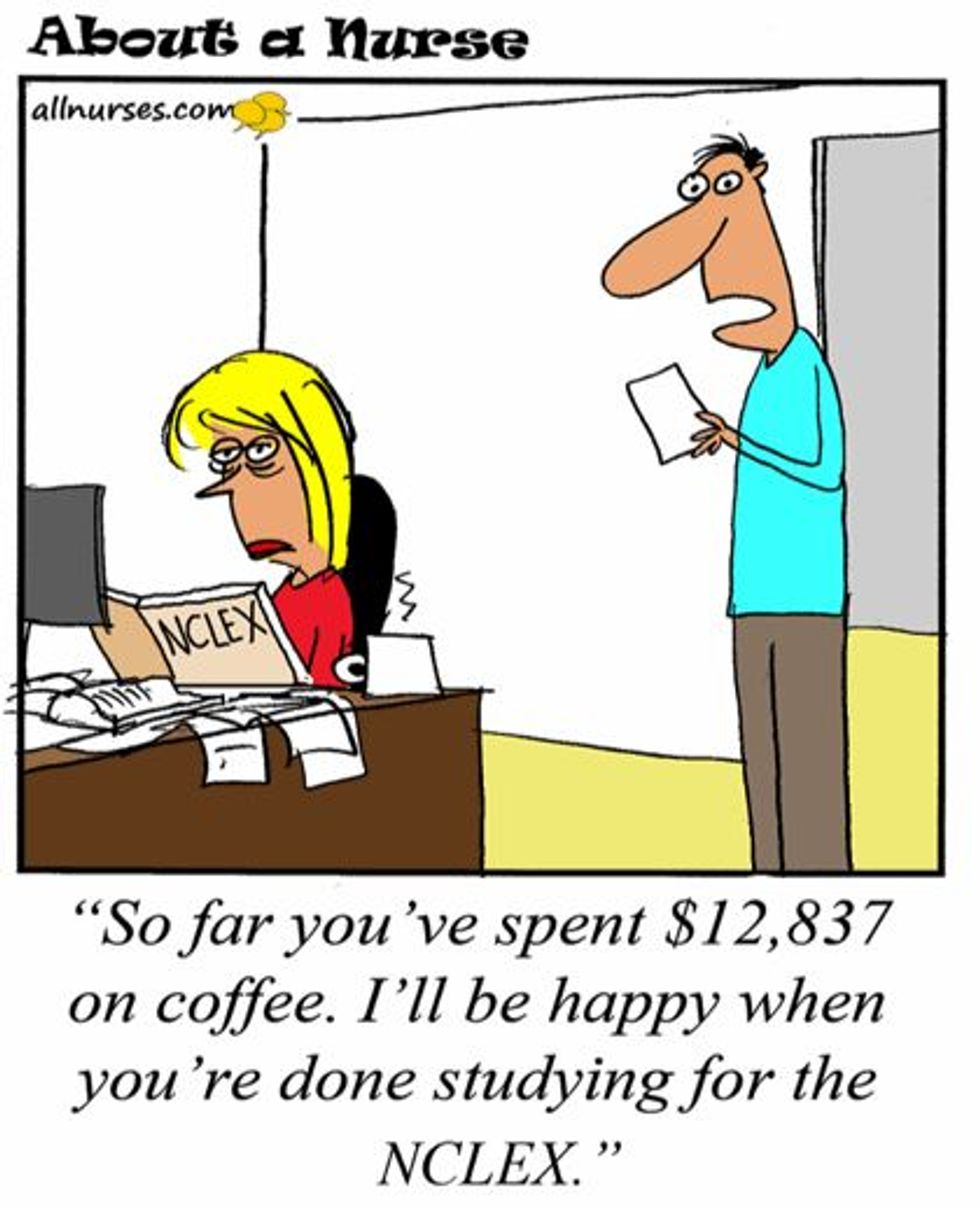 50 Thoughts You Have Studying For The NCLEX